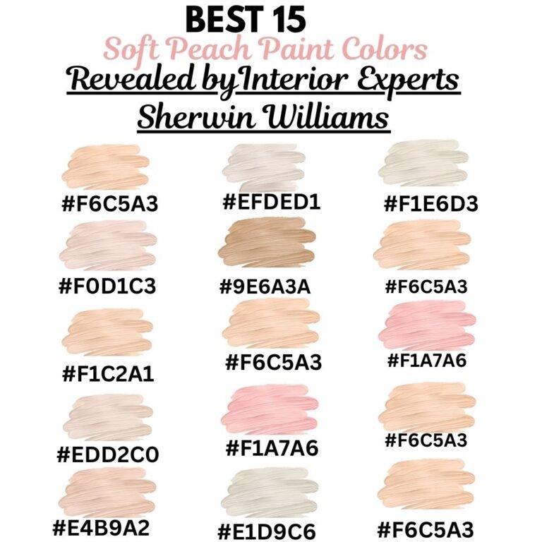 🏡 15 Soft Peach Paint Colors That Bring Warmth and Elegance to Every ...
