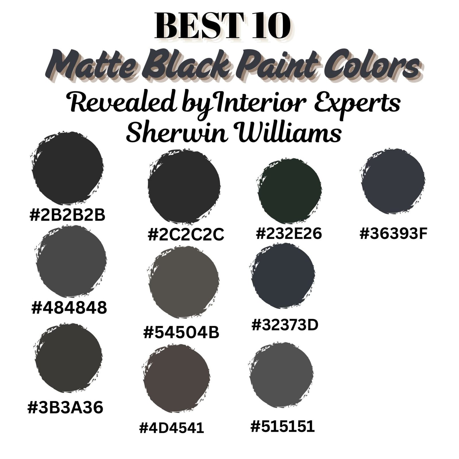 🖤 10 Matte Black Paint Colors That Add Bold Sophistication and Drama to ...