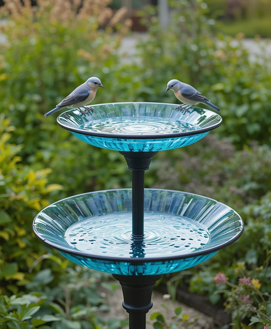 30 Bird Bath Ideas That Turn Your Backyard Into a Bird Paradise ...